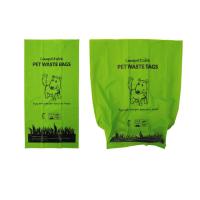 China Wholesale 100% Compostable Biodegradable Dog Poop Bag Sustainable Packaging Bags Supplier China OEM Customized Logo Design for sale