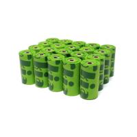 China Wholesale 100% Compostable Biodegradable Dog Poop Bag Sustainable Packaging Bags Supplier China OEM Customized Logo Design for sale