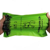China Wholesale 100% Compostable Biodegradable Dog Poop Bag Sustainable Packaging Bags Supplier China OEM Customized Logo Design for sale