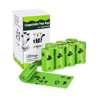 China Custom Corn Starch Based Biodegradable Eco Friendly Outdoor Pet Dog Poop Waste Bag for sale