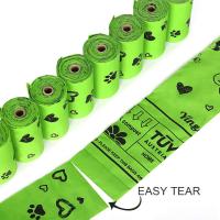 China Custom Corn Starch Based Biodegradable Eco Friendly Outdoor Pet Dog Poop Waste Bag for sale