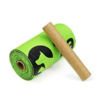 China China Manufacture Hot Sale Sustainable Compostable Biodegradable Customized logo Eco Friendly Corn Starch Unscented Pet Poop Bag for sale