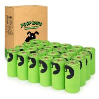 China China Manufacture Hot Sale Sustainable Compostable Biodegradable Customized logo Eco Friendly Corn Starch Unscented Pet Poop Bag for sale