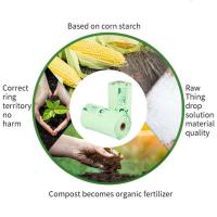China China Manufacture Hot Sale Sustainable Compostable Biodegradable Customized logo Eco Friendly Corn Starch Unscented Pet Poop Bag for sale