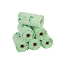 China China Manufacture Hot Sale Sustainable Compostable Biodegradable Customized logo Eco Friendly Corn Starch Unscented Pet Poop Bag for sale