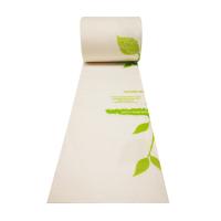 China Eco Friendly Wholesale Cornstarch Custom Color Printed 100% Biodegradable Compostable Plastic Garbage Bags on Roll for sale