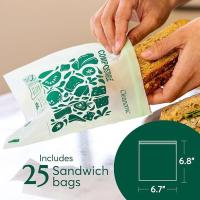 China Compostable* Food Storage Bag Bundle - Gallon, Quart, Sandwich and Snack Sizes for sale