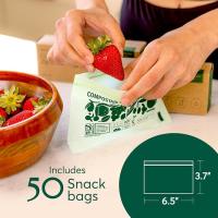 China Compostable* Food Storage Bag Bundle - Gallon, Quart, Sandwich and Snack Sizes for sale