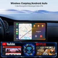 China 7 Inch HD Touchscreen Wireless CarPlay Screen Android 11 OS 4*50W Output for sale