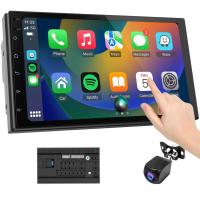 China 7 Inch HD Touchscreen Wireless CarPlay Screen Android 11 OS 4*50W Output for sale