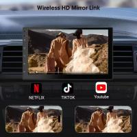 China 7 Inch HD Touchscreen Wireless CarPlay Screen Android 11 OS 4*50W Output for sale
