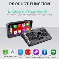 China Android 14.0 4G Motorcycle Smart Screen DVR Recording Motorcycle Head Unit for sale