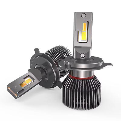 China 12V 10000lm LED Car Headlight Bulb White Yellow Adjustable 3000K-8000K Universal H1 H7 H11 for sale