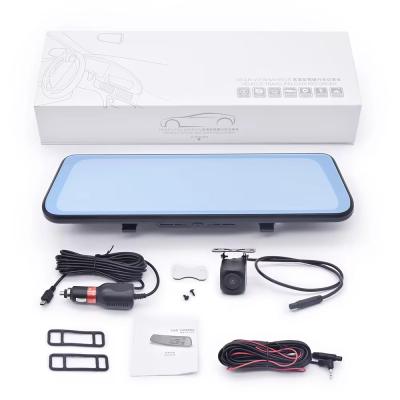 China 10.26 Inch Touch Screen Dash Cam 1600x600 Car DVR with Built In GPS Navigation for sale
