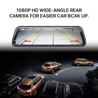 China 10.26 Inch Touch Screen Dash Cam 1600x600 Car DVR with Built In GPS Navigation for sale