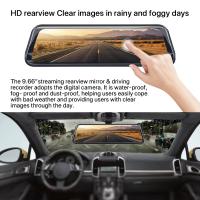 China 10.26 Inch Touch Screen Dash Cam 1600x600 Car DVR with Built In GPS Navigation for sale