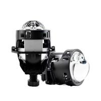 China Dual Eye Aluminum Car Fog Light 5000lm 6000K LED Fog Lamp Universal 12V for sale