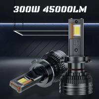 China TCYATO 300V H1 LED Headlight Bulb 45000LM 6500K IP68 150W Universal Fit for sale