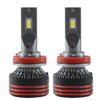 China 130W 26000LM Car LED Headlight Bulbs 6000K Aviation Aluminum CSP 3570 Chip 12V for sale