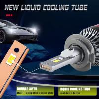 China 130W 26000LM Car LED Headlight Bulbs 6000K Aviation Aluminum CSP 3570 Chip 12V for sale