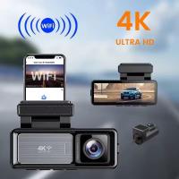 China 3.2 Inch IPS Dash Camera 4K Front Camera Night Vision High End Dash Cam for sale