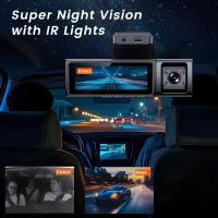 China 512GB 4K Front Rear Dash Cam AHD Night Vision GPS WiFi Parking Mode for sale