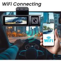 China 512GB 4K Front Rear Dash Cam AHD Night Vision GPS WiFi Parking Mode for sale