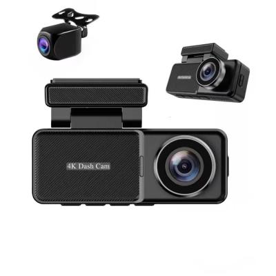 China 3.2 Inch 4K Front 1K Rear Dash Camera with WiFi GPS G-Sensor for sale
