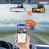 China 3.2 Inch 4K Front 1K Rear Dash Camera with WiFi GPS G-Sensor for sale