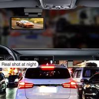 China 3.2 Inch 4K Front 1K Rear Dash Camera with WiFi GPS G-Sensor for sale