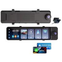 China 10.99 Inch 4k Mirror Dash Cam IPS Touch Screen 1920*1080 Dashboard Camera for sale