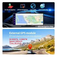 China 10.26 Inch IPS Android Car Player with 4K+2K+2K DVR Camera 4GB RAM 64GB ROM for sale