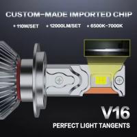 China JUCHUANG 140W 30000LM Car LED Headlight Bulbs 6000K IP68 High Power H7 H11 9005 for sale