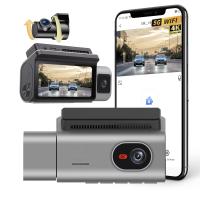 China 1920x1080p Full HD Triple Lens Dash Cam Front and Rear Car DVR 360 Degree Night Vision for sale