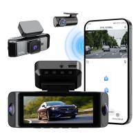 China 3.39 Inch IPS Display 4K Dashcam 4 Channel Four Lens Camera with 360 Panoramic View Front Rear Left and Right F6 for sale