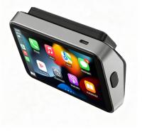 China Front & Rear Dual Lens Dash Cam 2K+1080P Carplay Android Auto Video Recorder Black Box Car DVR Camera with 4.5 Inch Touch Screen for sale