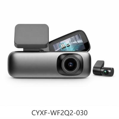 China 2K+1080P Dual Lens 130-150 Angle G-Sensor WiFi App Control Dash Cam 1.47 IPS Screen 24H Parking Monitor DVR for sale