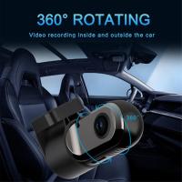 China Full HD 720/1080P Wide Angle Fisheye Lens Dash Cam Black Box 24h Parking Monitoring Super Night Vision 360 Degree Video Recorder for sale