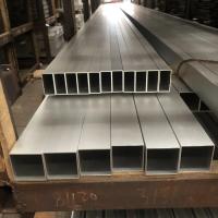 China ASTM B209 6061 T6 Aluminum Rectangular Tubing Mill Finish Powder Coated for sale