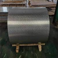 China 280N /Mm2 Embossed Aluminum Checkered Plate Coil Coated Stucco for sale