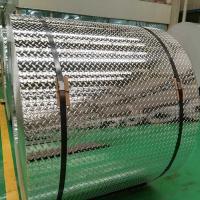China Mill Finish Aluminum Checkered Plate 4x10 4x8 Aluminum Diamond Sheet Five Bar for sale