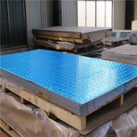 China PVC Coated 5 Bar Aluminum Tread Aluminum Checkered Plate 1200×2400mm for sale