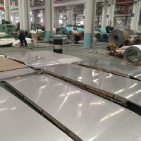 China Stabilized AISI 321 Hairline Stainless Steel Sheet No.4 2B Cold Rolled for sale