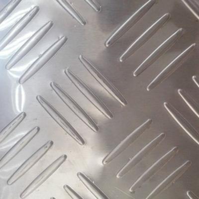 China 2B NO.1 Stainless Steel Checkered Plate SS316L Diamond Plate 1000mm for sale