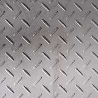 China 1000mm 316 Stainless Steel Checkered Plate Diamond Plate BA 8K Etching for sale