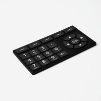 China Flexible Flame Retardant Rubber Keypad Membrane Switch Ozone Resistant for sale