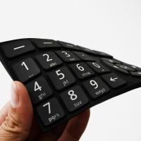 China Flexible Flame Retardant Rubber Keypad Membrane Switch Ozone Resistant for sale