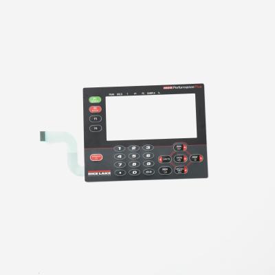 China PET Material Membrane Panel Switch Waterproof Dust Proof With Window for sale