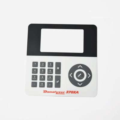 China Durable Custom Membrane Keypad Switch With Top Embossing 3M Adhesive for sale