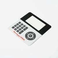 China Durable Custom Membrane Keypad Switch With Top Embossing 3M Adhesive for sale